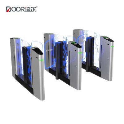 China DOOR Turnstile Silver Red Gold Speed Gate With IC Card Face Recognition for sale