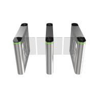 China Stainless Waterproof Face Swing Barrier Turnstile Gate With Access Control for sale