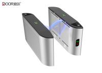 China 304Stainless Steel Automatic Door Flap Barrier Gate With Recognition Entrance Control Card Contact for sale