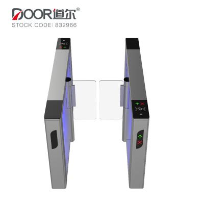 China Entrance And Exit System Office Automaic One Way Optical Turnstile Gate Automatic Barrier Gate for sale