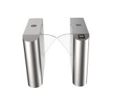 China 304 Stainless Steel High Security Automatic Flap Barrier Gate Turnstile With IC/ID Card Reader for sale