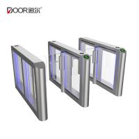 China 304Stainles Steel Speed Gate Turnstile Crow Control Anti-Fingerprint LED Indicator Passage for sale