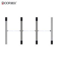 China Aluminum Alloy Material Biometric Control Slim Design Speed Gate Turnstile for sale