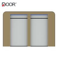 China Alluminum Alloy Pedestrian Speed Gate SUS304 Stainless Steel With Gold for sale
