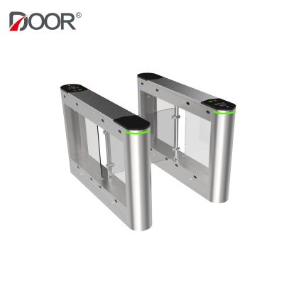 China SUS304 Stainless Steel Swing Turnstile Gate Support IC/ID Card for sale