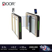 China 0.3S Open Alluminum Alloy Face Recognization Speed Gate Turnstile for sale