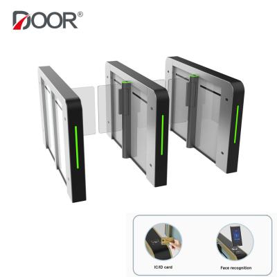 China Access Control Aluminum Alloy Speed Gate Turnstile Anti Trailing Alarm Indication for sale
