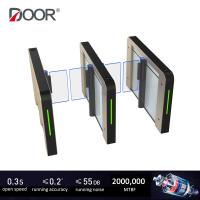 China Easy Installation Indoor Use Speed Gate Swing Turnstile With Servo Motor for sale