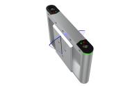 China 304 Brushed Stainless Steel Automatic Outdoor Retractable Turnstile Mechanism Access Control Barrier Gate for sale