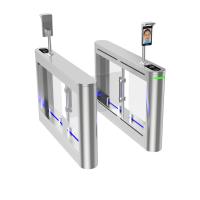 China High Security Face Recognition Fully Automatic Swing Gate Turnstile For Hotel for sale