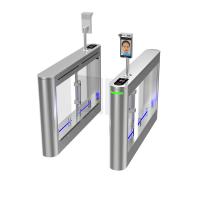 China Swing Gate Turnstile Anti Collision Access Control Face Recognition Swing Gate for sale
