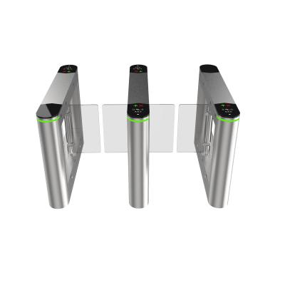 China Industrial Armored Facial Recognition Swing Gate for sale