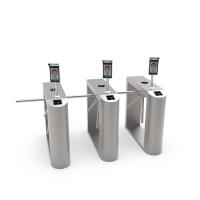 China Semi Automatic Tripod Turnstile Gate With IC Card And Facial Recognition Qr Code Option for sale