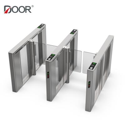 China Supermarket Turnstiles Speed Gate With Face recogition Option Servo Motor Person Contorl for sale
