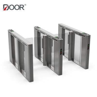 China Stainless Steel Speed Gate AI Intelligent Access Control System Fast Passage for sale
