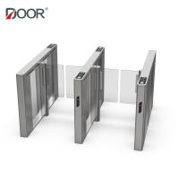 China Triple Anti Pinch Pedestrian Speed Gates With Servo Motor Automatic Control Door for sale