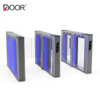 China Stainless Steel Speed Gate AI Intelligent Access Control System Fast Passage for sale
