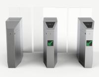 China SUS Staniless Steel Anti-Tailing Intelligent Access Control Gate Cards Reader Sliding Turnstile for sale