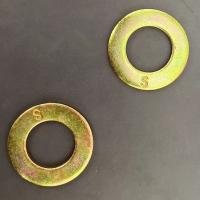 China Carbon Steel SAE Flat Circular Washers 1/4'' - 3'', Plain / Dacromet For Woodworking for sale