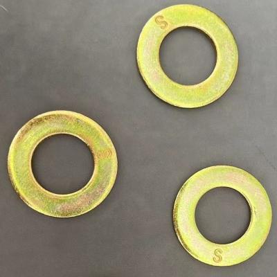 China SAE Flat Circular Washers Zinc Plated / HDG For Machinery for sale