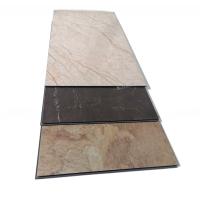 China Luxurious SPC RVP Marble Stone Grain Vinyl Plank Flooring for Bathroom and Kitchen for sale