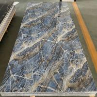China 2.5mm Thickness PVC Faux Marble Sheet for Indoor Wall Decoration in High Demand for sale