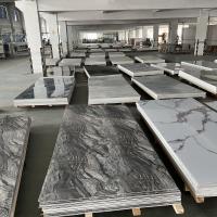 China 2.5mm Thickness PVC Faux Marble Sheet for Indoor Wall Decoration in High Demand for sale