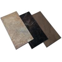 China Waterproof Marble Stone Texture SPC Vinyl Plank Rigid Core Tile Flooring with UV Coating for sale
