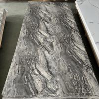 China Indoor Wall Decoration PVC Marble Sheet with 1220x2800mm Size and UV Coating for sale