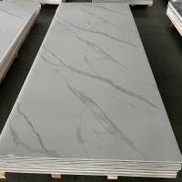 China 2.8mm Thickness PVC UV Marble Board for Interior Wall Decoration 1220x2800mm Exporter for sale