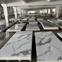 China 2.8mm Thickness PVC UV Marble Board for Interior Wall Decoration 1220x2800mm Exporter for sale