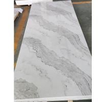 China UV Marble Sheet PVC Marble Board 1220x2400mm Flooring Fireproof B1 Vinyl Flooring for sale