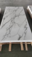 China 1200x2800 Vinyl Flooring UV Marble Sheet PVC Marble Board Wall Panel Flexible Board for sale
