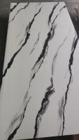 China 1200x2800 Vinyl Flooring UV Marble Sheet PVC Marble Board Wall Panel Flexible Board for sale
