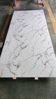 China 1200x2800 Vinyl Flooring UV Marble Sheet PVC Marble Board Wall Panel Flexible Board for sale