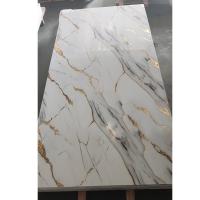 China 4*8 UV Marble Sheet for Interior Walls and Ceilings Decoration 25 Years Lifetime Highly Durable for sale