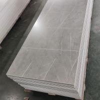 China Waterproof 4mm 5mm PVC Plastic Stone Marble SPC Wall Panel Tiles for Hotel Interior for sale