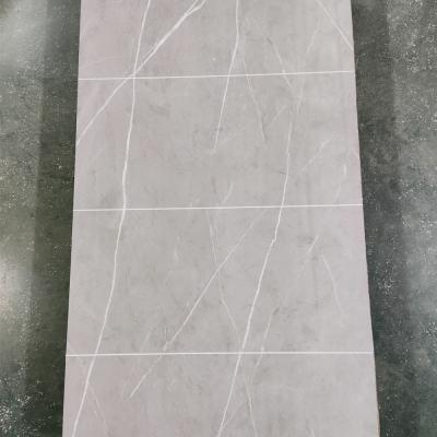 China Marble Design PVC Stone Powder SPC Wall Panel for Waterproof and Fireproof Flooring for sale