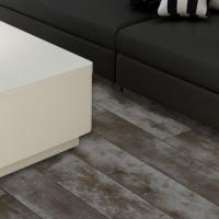 China Indoor 5mm PVC Flooring Plank with Wood Grain Design Modern Style Click Series for sale