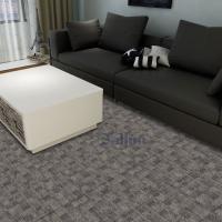 China Eco Beauty Woven Vinyl PVC Carpet Floor Covering SPC LVT Floor Vinyl Tile for Indoor for sale