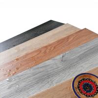 China 2-6mm Thick LVT Wood Flooring Modern Design Style Waterproof Luxury Vinyl Plank Click for sale