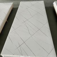 China 1200*600mm or Customized Spc Marble Waterproof UV Board PVC Wall Panel CE Certificate for sale