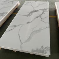 China 1200*600mm or Customized Spc Marble Waterproof UV Board PVC Wall Panel CE Certificate for sale