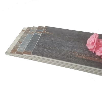 China 7''x48'' SPC Tile Vinyl Flooring with Unilin Click Wood Design and Waterproof Feature for sale