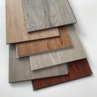 China Wood Collection 6mm SPC Click Vinyl Plank Flooring with Embossed Texture and Underlay for sale