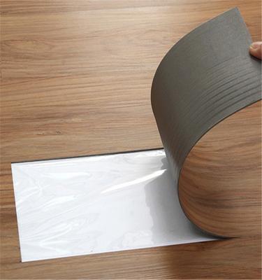 China Easy Click LVT Peel and Stick Vinyl Plank PVC Floor Mat Adhesive Tile Scratch Solution for Indoor for sale