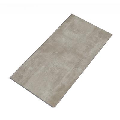 China CE SGS ISO9001 Certified 4mm 5mm 6mm SPC Flooring Click Lock Stone Vinyl Simple Color for sale