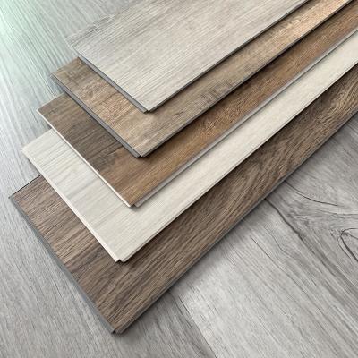 China Thickness 4mm/5mm/6mm/7mm Top Water Proof SPC PVC Wood Unilin Click Vinyl Flooring Tile for sale