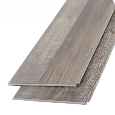 China Commercial SPC Vinyl Plank Flooring with Deep Embossed Surface and Unilin Click System for sale