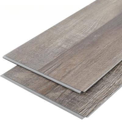 China SPC Vinyl Flooring 5mm Rigid Core and Click System for Hassle-Free Installation for sale